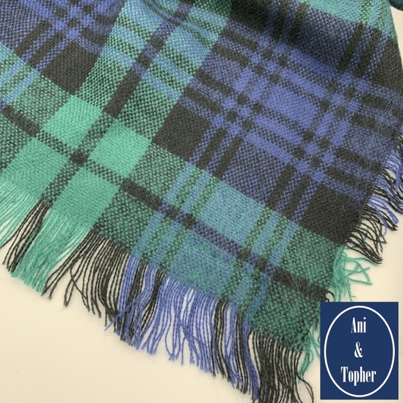 Ani and Topher | Accessories | New Blanket Scarf Triangle Plaidtartan ...